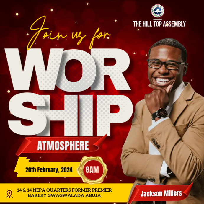 Professional Church Instagram Post Template | PosterMyWall