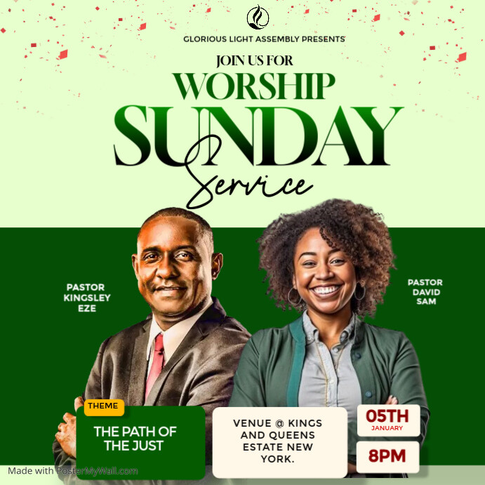 Copy of Professional Church Instagram Post | PosterMyWall