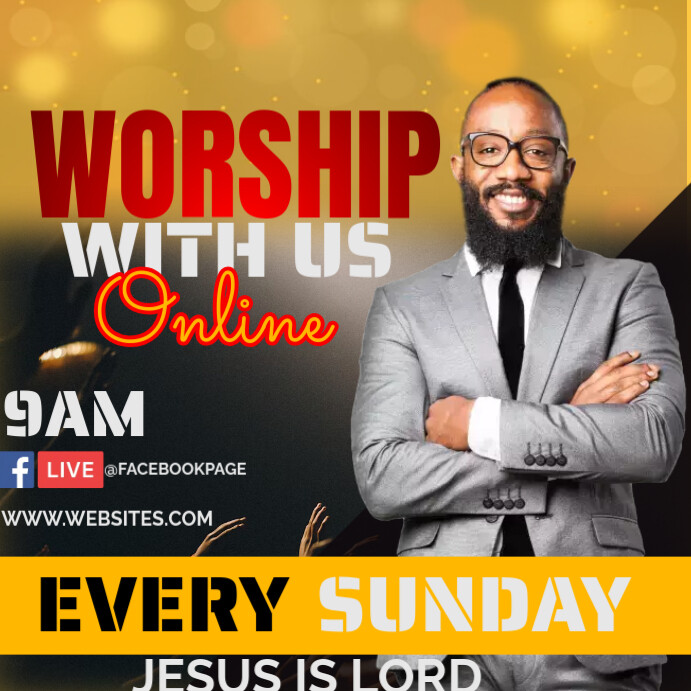 Professional Church Instagram Post Template | PosterMyWall