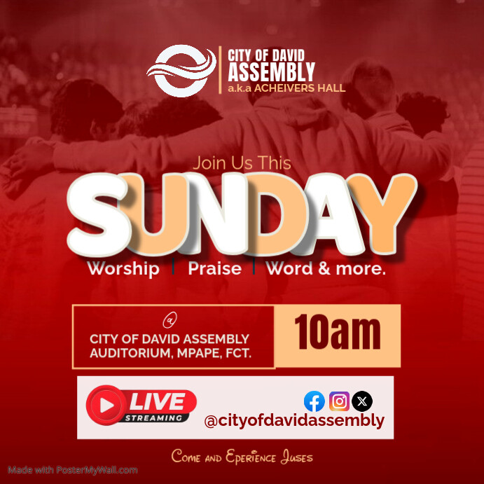 Professional Church Instagram Post Templat | PosterMyWall