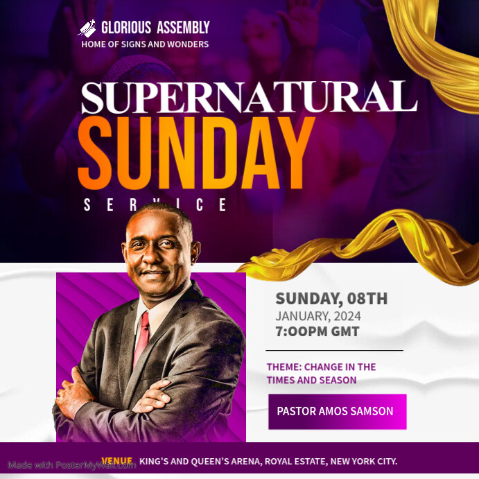 Professional Church Instagram Post Template | PosterMyWall