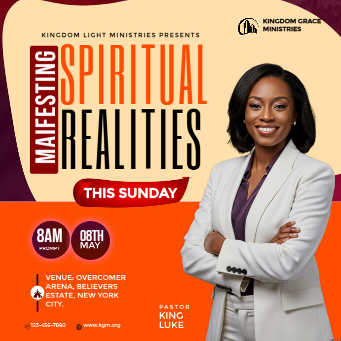 Professional Church Instagram Post Template | PosterMyWall