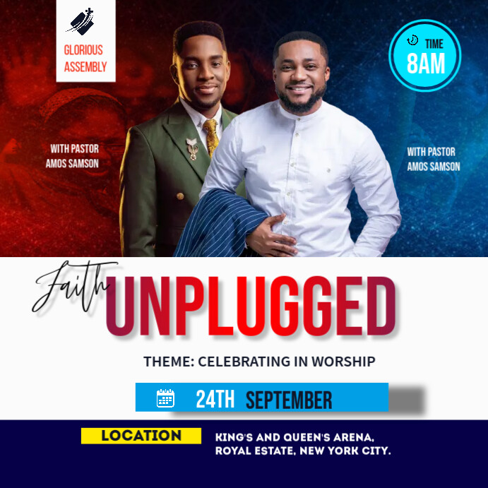 Professional Church Instagram Post Template | PosterMyWall