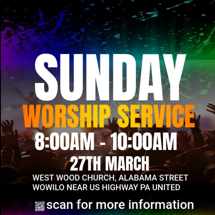 Professional Church Instagram Post Template | PosterMyWall