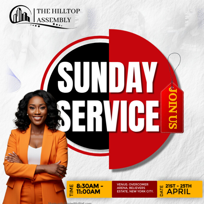 Professional Church Instagram Post Template | PosterMyWall