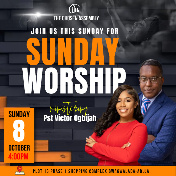 Professional Church Instagram Post Template | PosterMyWall