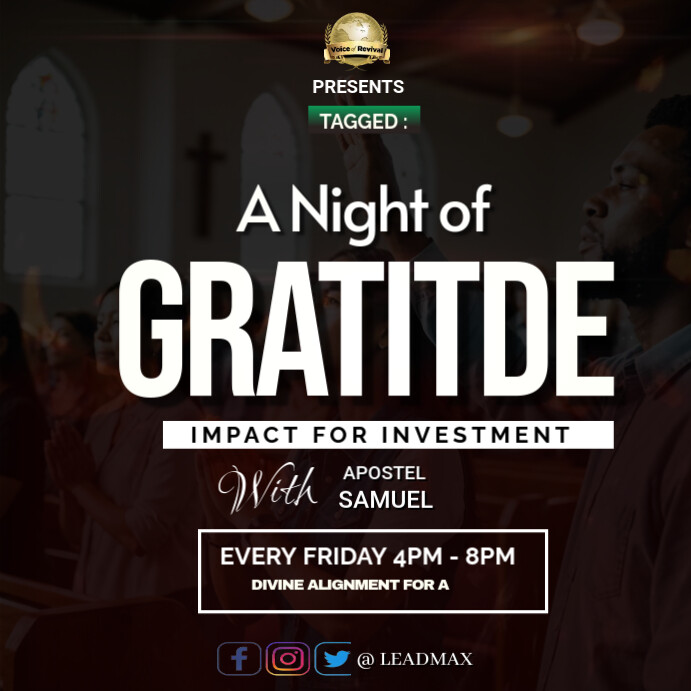 Professional Church Instagram Post Templat | PosterMyWall