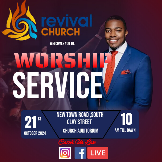 Plantilla de Professional Church Instagram Post | PosterMyWall