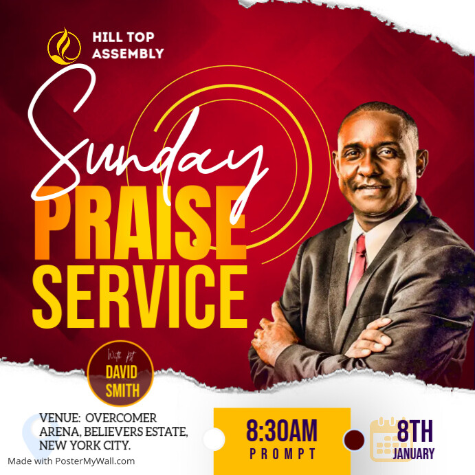 Professional Church Instagram Post Template | PosterMyWall