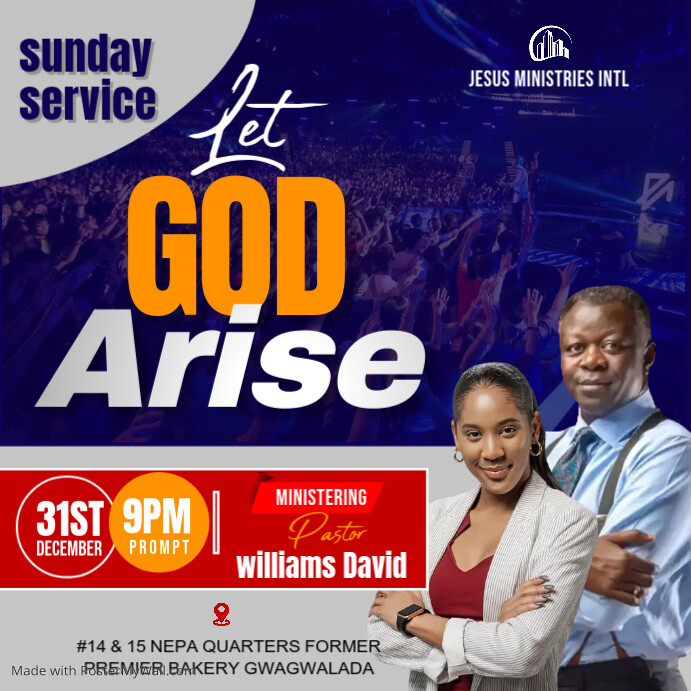 Professional Church Instagram Post Template | PosterMyWall