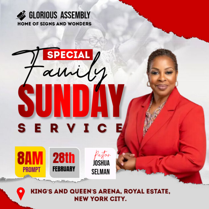 Professional Church Instagram Post Template | PosterMyWall