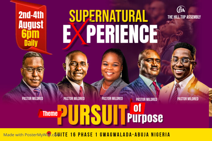 Copy of Professional Church Poster | PosterMyWall