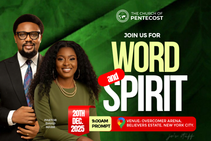 Professional Church Poster Template | PosterMyWall