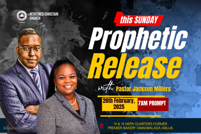 Professional Church Poster Template | PosterMyWall