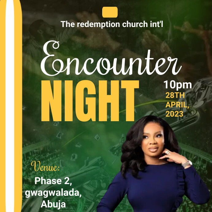 Professional Church Program Poster Flyers Rev Template | PosterMyWall