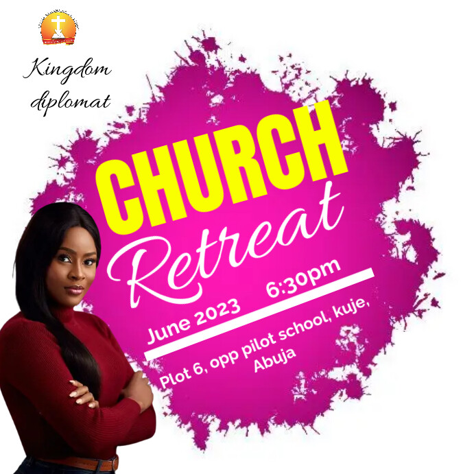 Professional Church Program Poster Flyers Rev Template | PosterMyWall