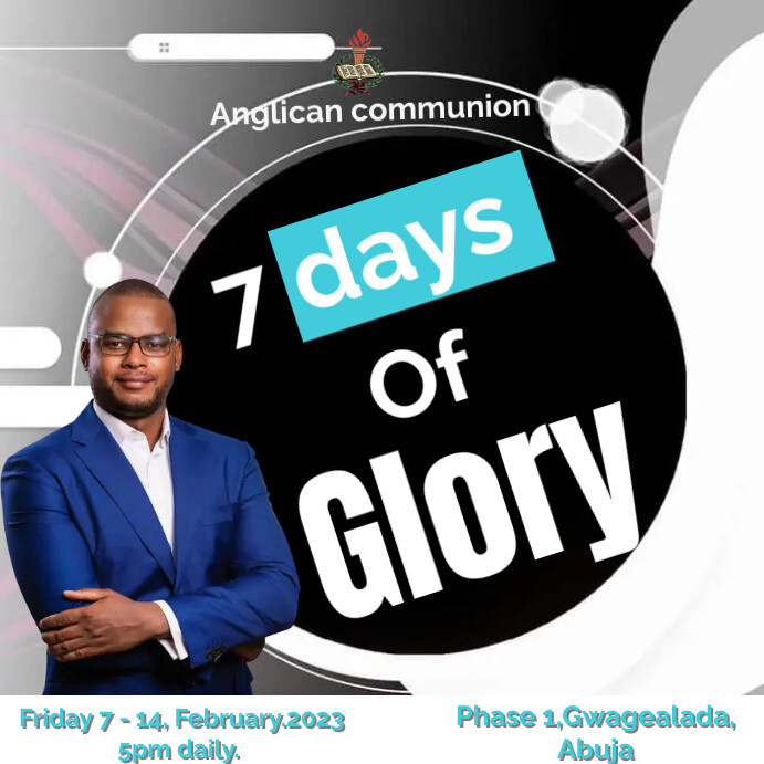 Professional Church Program Poster Flyers Rev Template | PosterMyWall