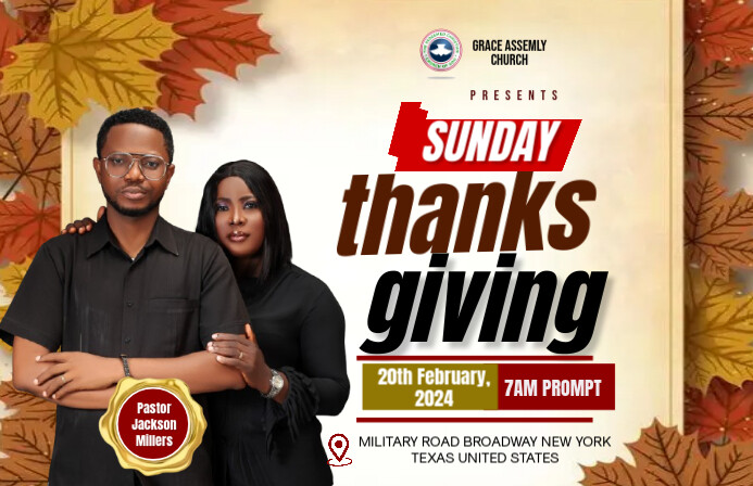 Professional Church Tabloid Template | PosterMyWall