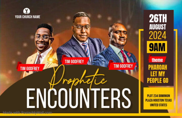 Professional Church Tabloid Template | PosterMyWall
