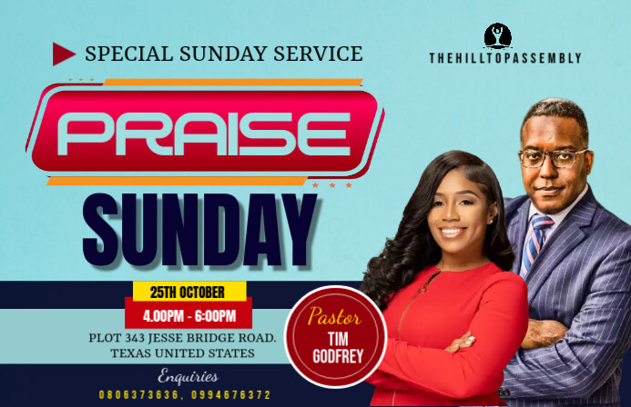 Professional Church Tabloid Template | PosterMyWall