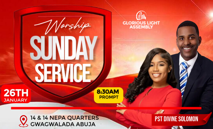 Copy of Professional Church Us Legal | PosterMyWall