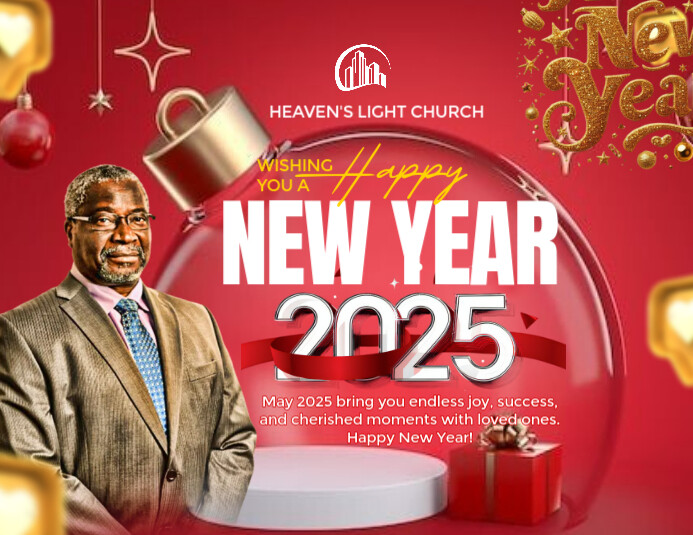 Plantilla de Professional Church Word Of The Year Inspirational Quotes ...