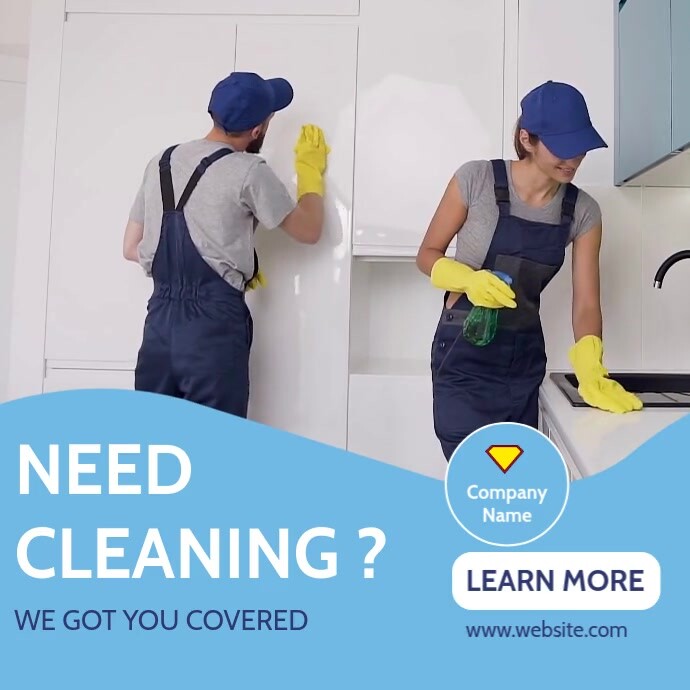 Professional Cleaning Instagram Post Template | PosterMyWall