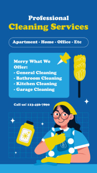Cleaning Services Ad Template | PosterMyWall