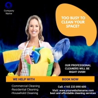 commercial cleaning services flyer Template | PosterMyWall