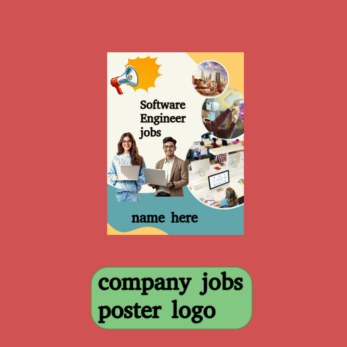 Professional Company Jobs Poster Logo Design Logo Logo Template ...