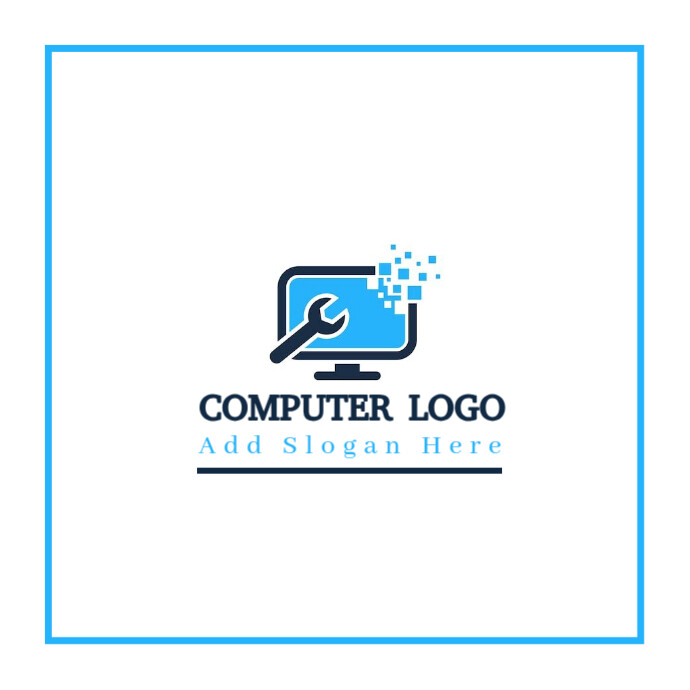 Professional Computer Logo, Professional Computer Logo, It Logo ...