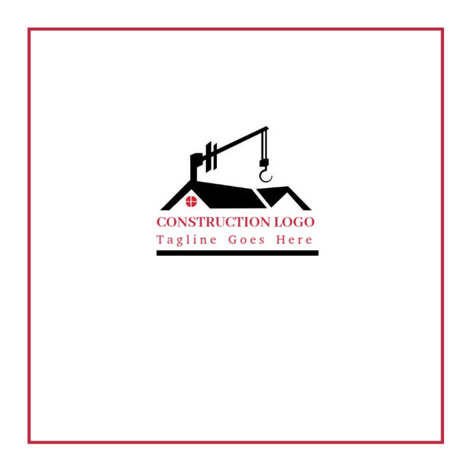 Copy of Professional Construction Logo, Construction Logo Template ...