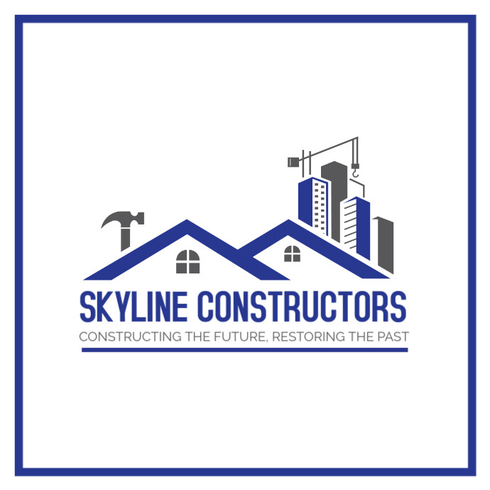 Copy of Professional Construction Logo, Roofing Logo, House ...