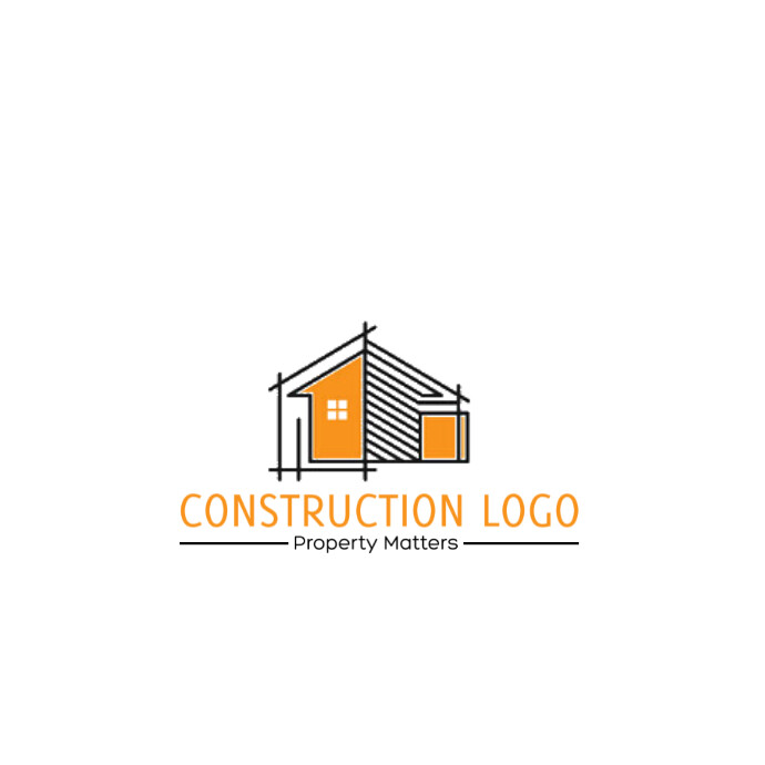 Professional Construction Logo Templat | PosterMyWall