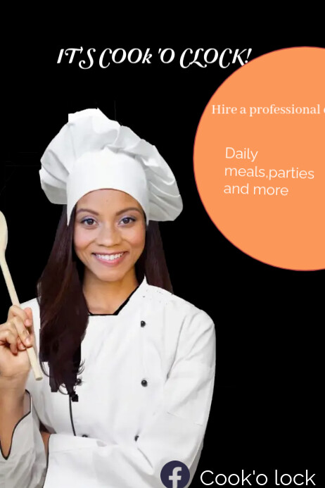 Copy of Professional Cooking Advert, Poster | PosterMyWall