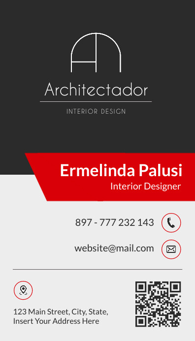 Professional Corporate Black And Red Palette Template | PosterMyWall