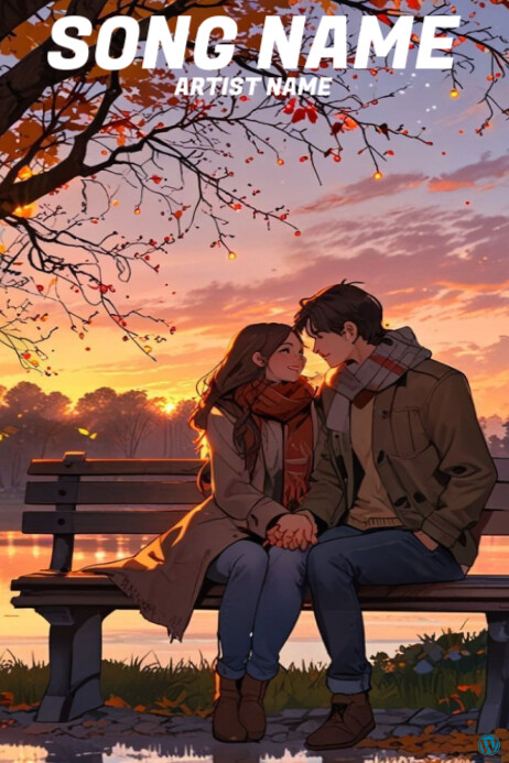 Professional Couple Love Album Art Cover Poster Template | PosterMyWall