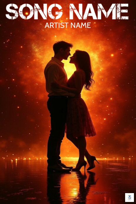 Professional Couple Love Album Cover Art Poster Template | PosterMyWall