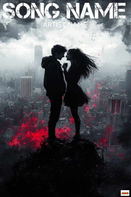 Professional Couple Love Album Cover Poster Template | PosterMyWall