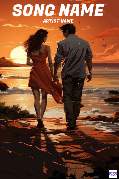 Professional Couple Love Album Cover Poster Template | PosterMyWall