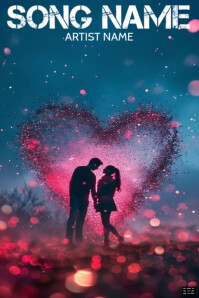 Professional Couple Love Album Art Cover Poster Template | PosterMyWall
