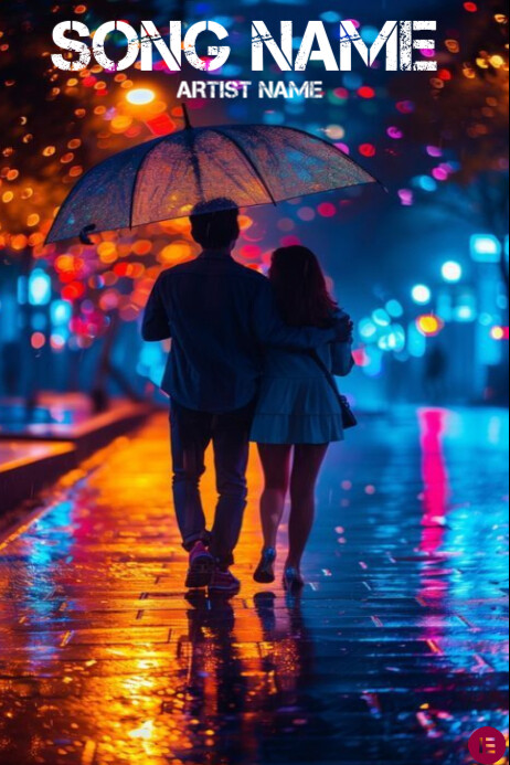 Professional Couple Love Album Cover Poster Template | PosterMyWall