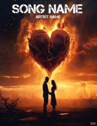 Song Cover Love Cover Album Cover Template | PosterMyWall