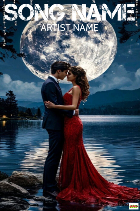 Professional Couple Love Romance Album Cover Poster Template | PosterMyWall