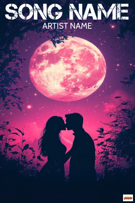 Copy of Professional Couple Love Romance Album Cover Art Poster ...