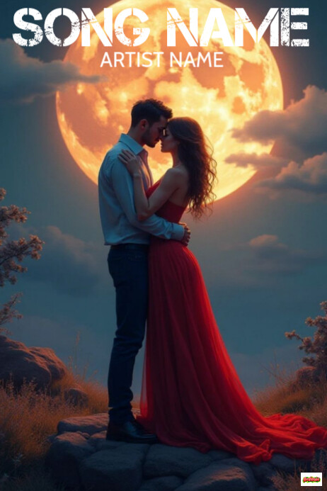 Copy of Professional Couple Love Romance Album Cover Poster | PosterMyWall