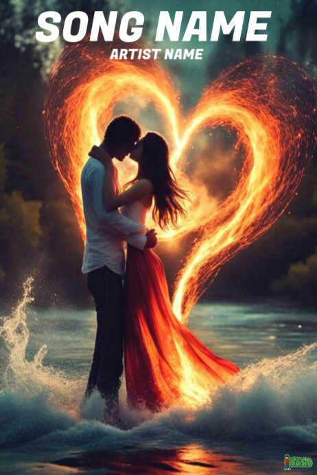 Copy of Professional Couple Love Song Album Cover Poster | PosterMyWall