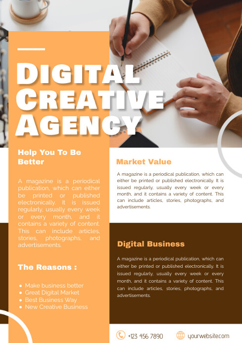 Professional Creative Digital Ads flyer Template | PosterMyWall