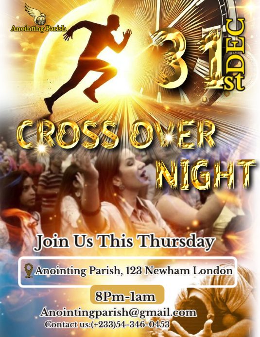 Professional Cross Over Service Flyer Template Flyer (us Letter ...