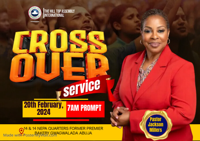 Professional Crossover A2 Template | PosterMyWall